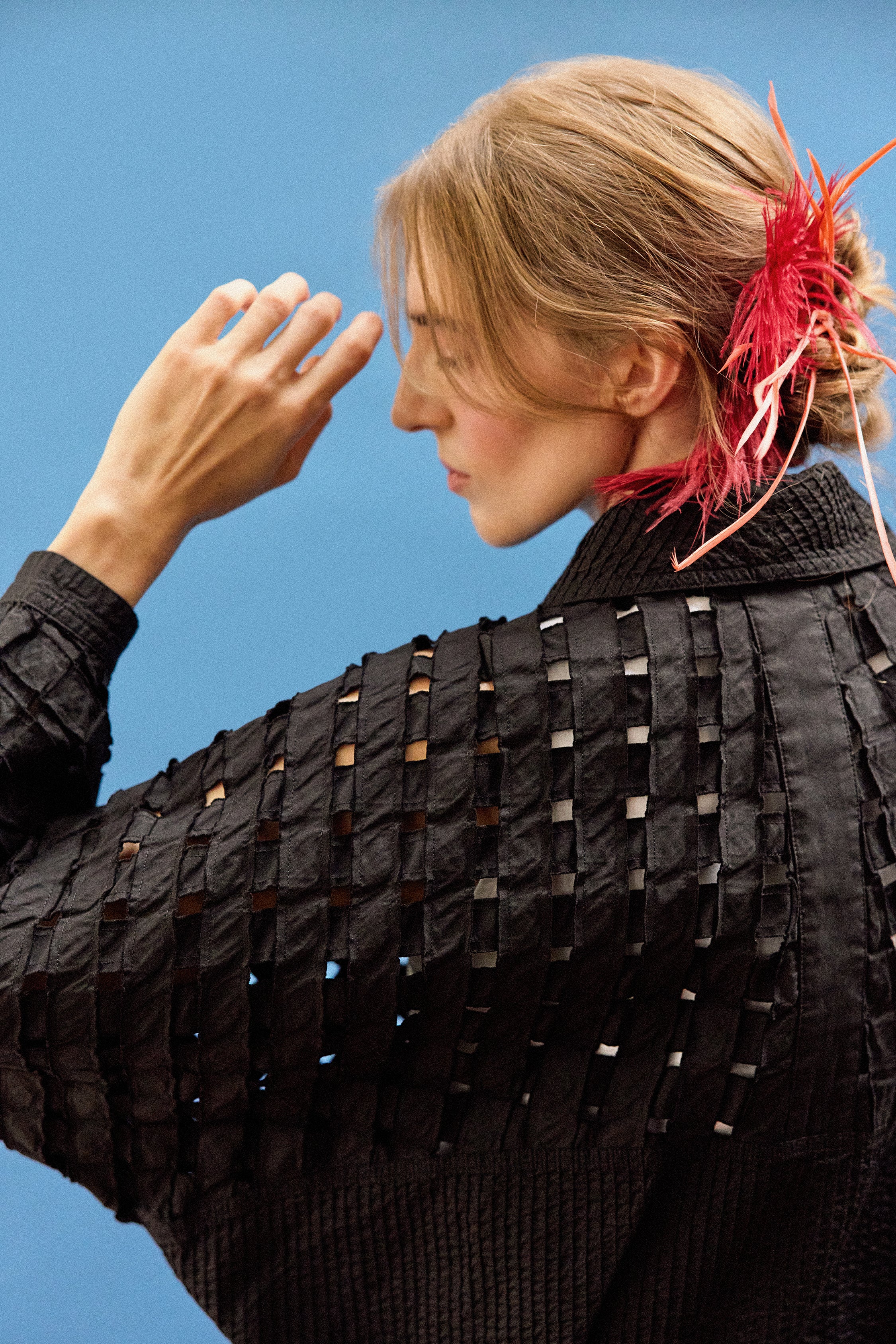Meshu Jacket | Grid Jacket | Yaccomaricard – Yaccomaricard London